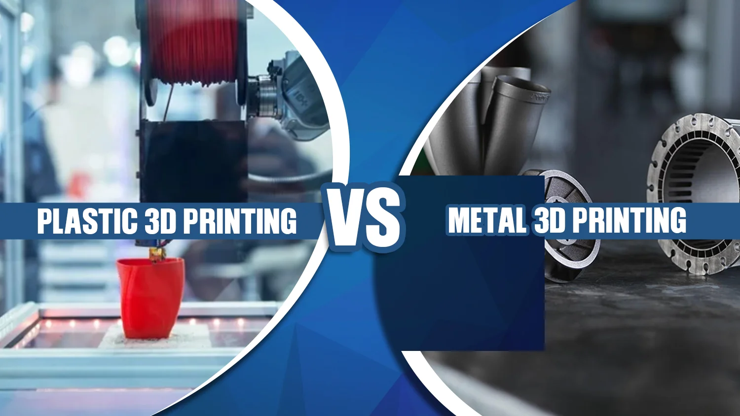 The Differences Between Metal vs. Plastic 3D Printing