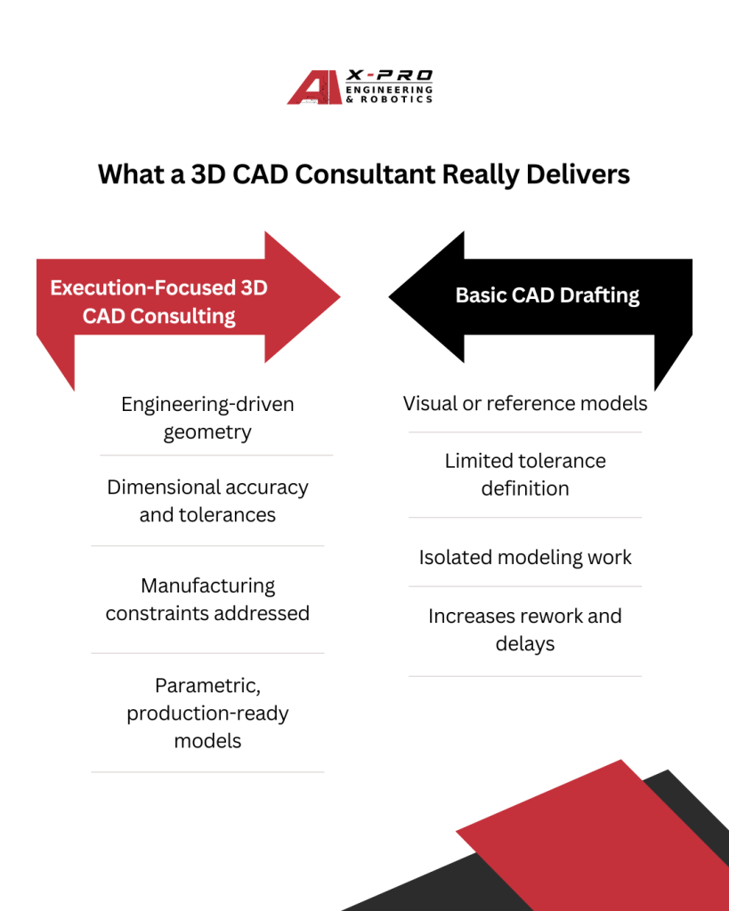 3D CAD Consultant for Manufacturing Execution